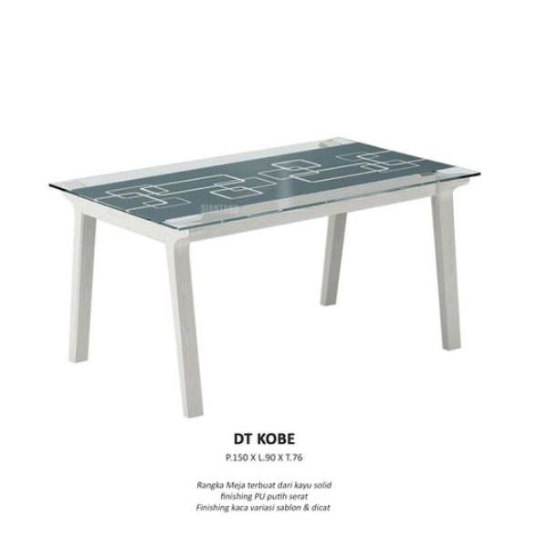 Meja Makan - Kobe Dining Table