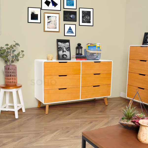 Lemari Laci - Helsinky 6 Drawers